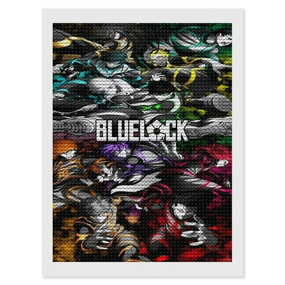 BLUE Ball LOC-,K Diamond Art Kits for Adults DIY 5D Round Full Drill ...