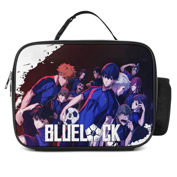 BLUE Ball LOC-,K Reusable Lunch Bento Box Insulated Portable Handbags ...