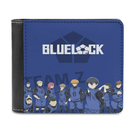 BLUE Ball LOC-,K Wallet for Men Leather Purse Clutch Card Holders ...