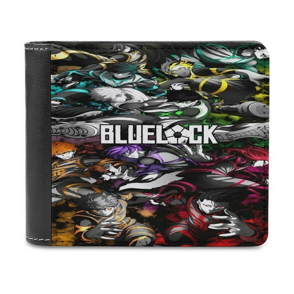 BLUE Ball LOC-,K Wallet for Men Leather Purse Clutch Card Holders ...