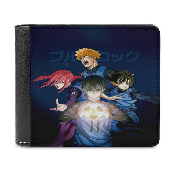 BLUE Ball LOC-,K Wallet for Men Leather Purse Clutch Card Holders ...