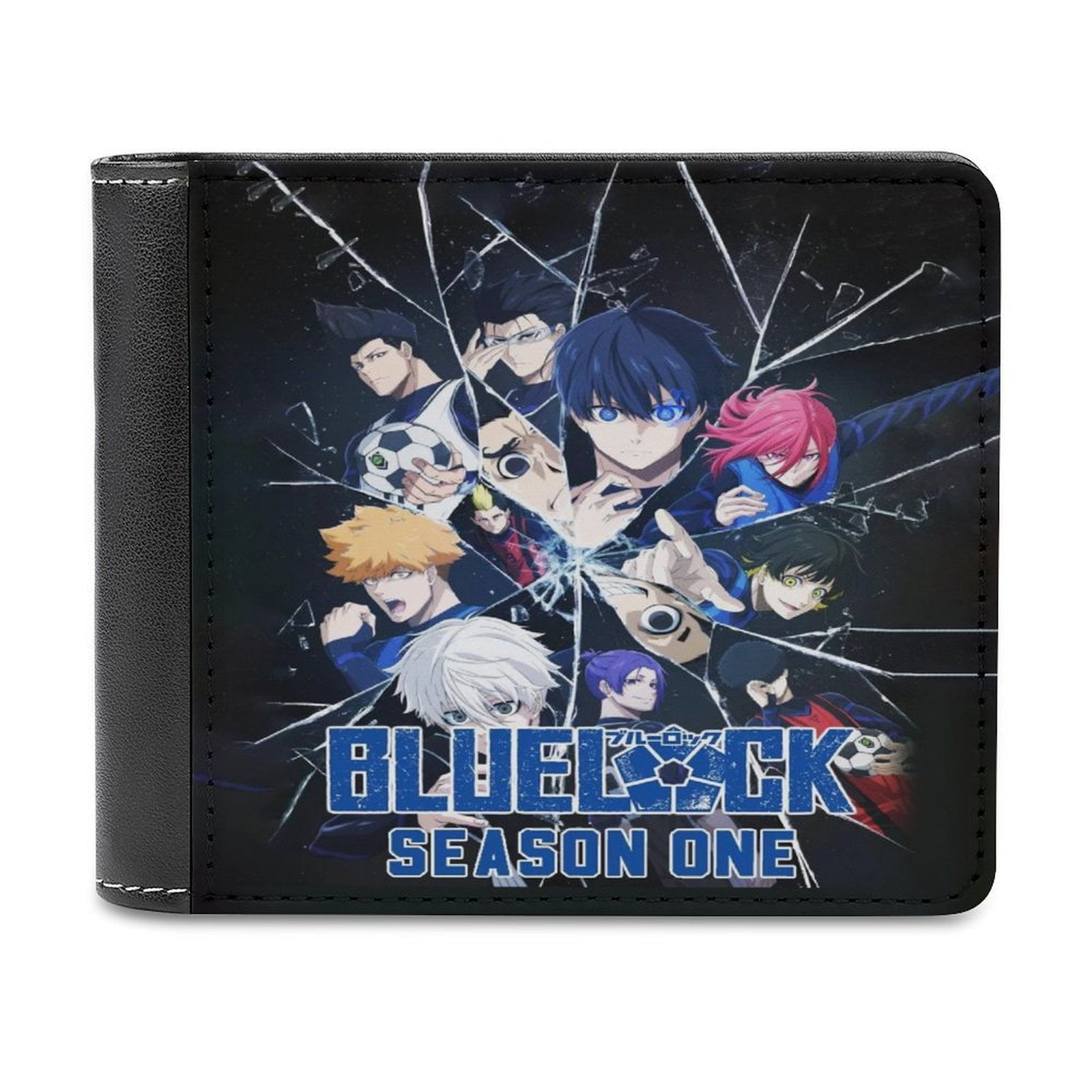 BLUE Ball LOC-,K Wallet for Men Leather Purse Clutch Card Holders ...