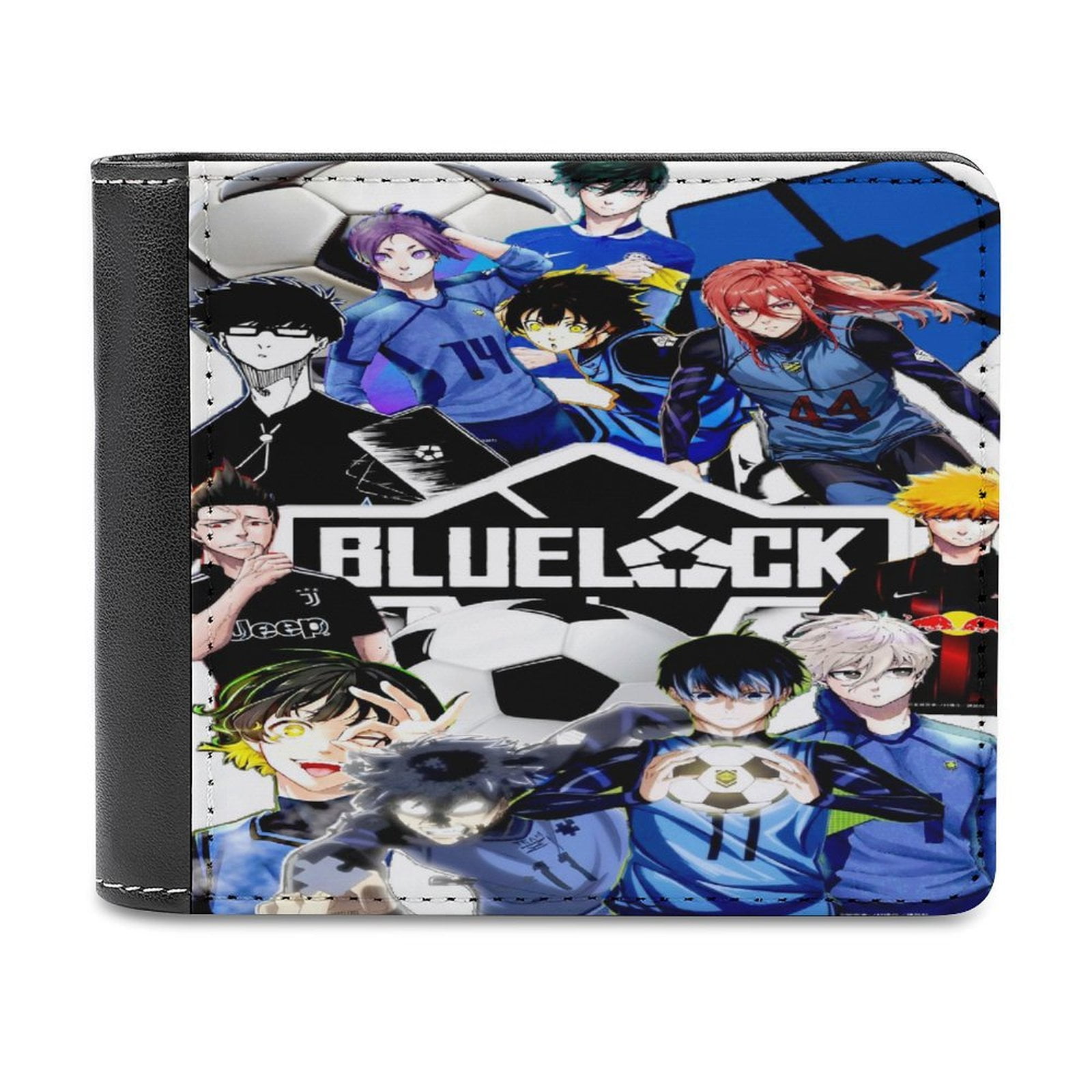 BLUE Ball LOC-,K Wallet for Men Leather Purse Clutch Card Holders ...