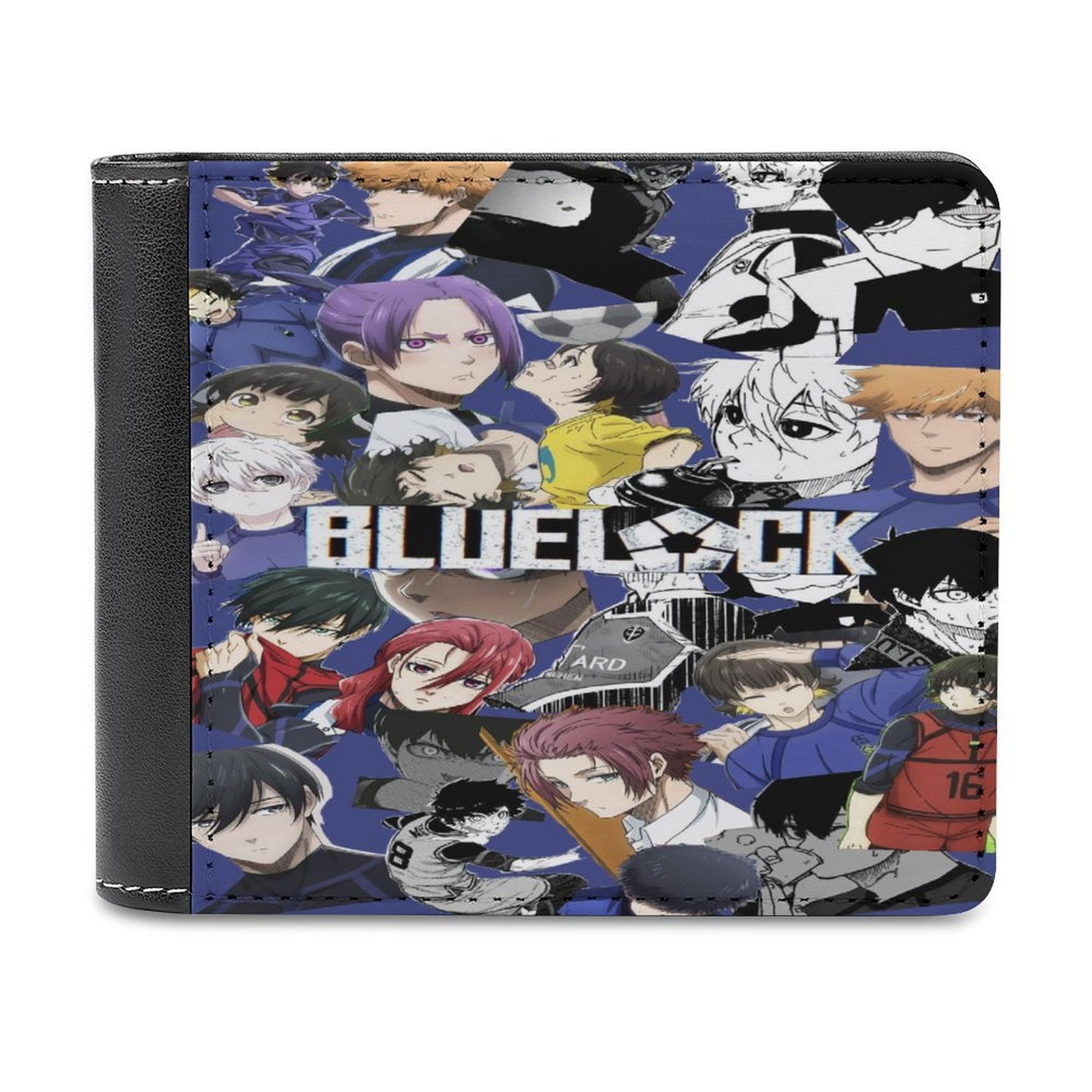 BLUE Ball LOC-,K Wallet for Men Leather Purse Clutch Card Holders ...