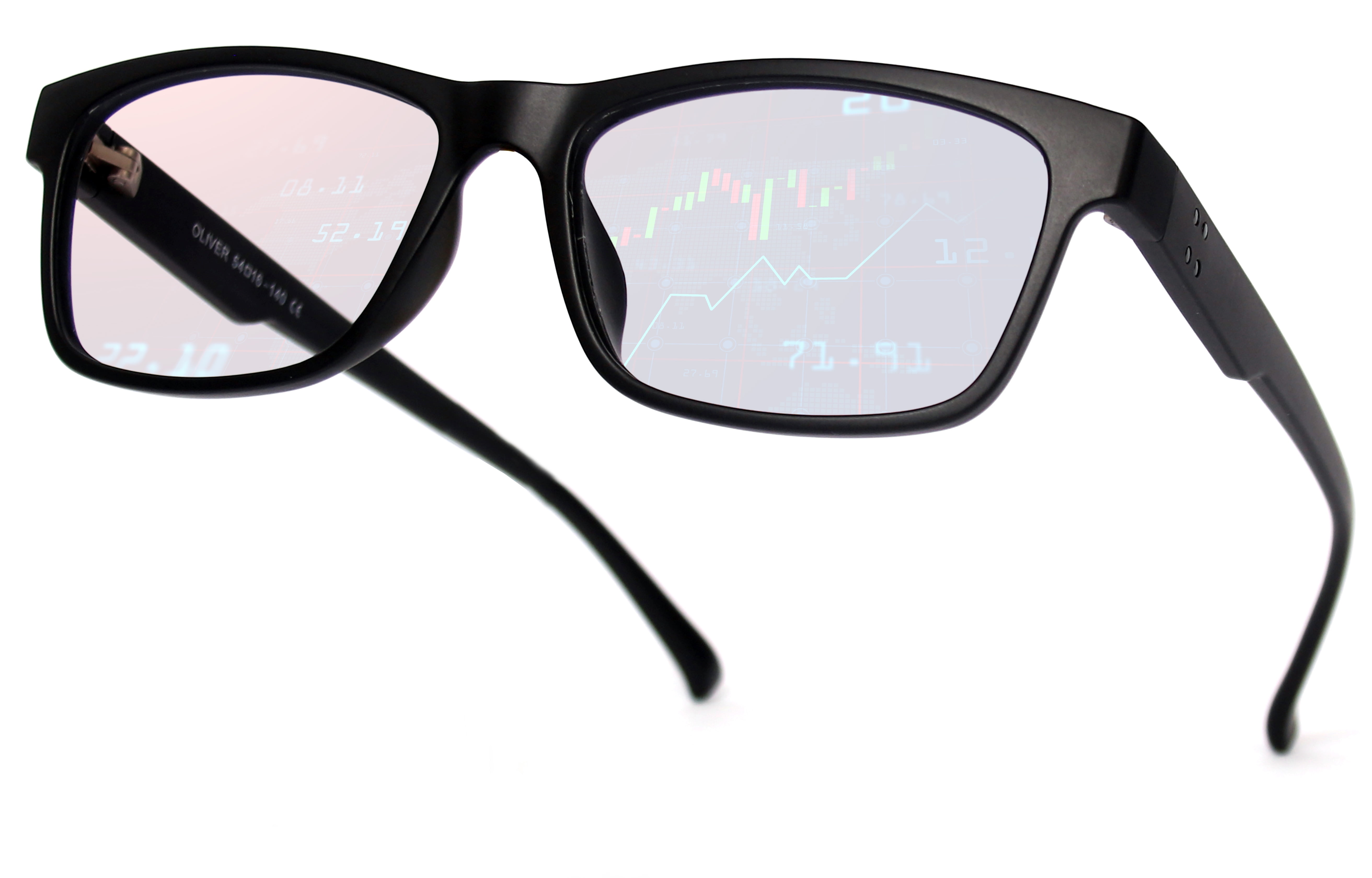 BLUE CUT Anti-Glare Adult Blue Light Blocking Glasses for Gaming and ...