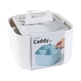 BLUE GINKGO Plastic Storage Caddy Organizer | Multipurpose, Portable ...