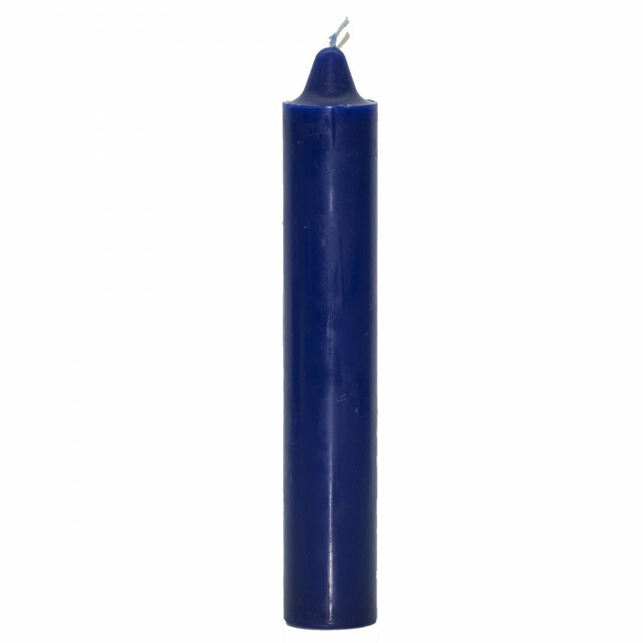 BLUE JUMBO SPELL CANDLE 9" (Altar Wicca Pagan Pillar Hoodoo Household ...