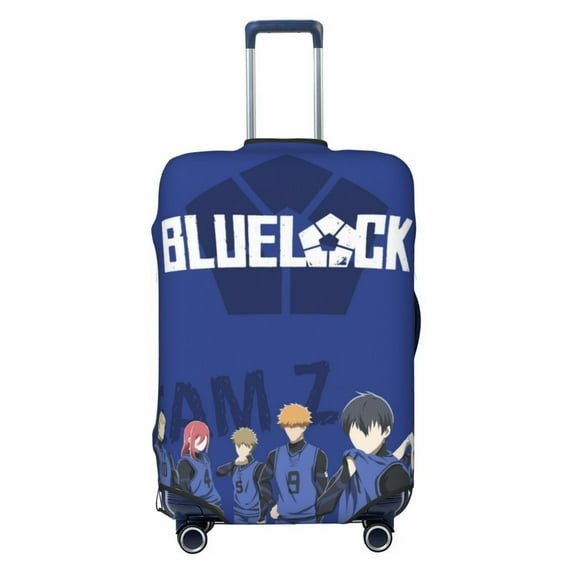 BLUE LOC-,K Luggage Suitcase Covers Elastic Washable Cartoon Luggage ...