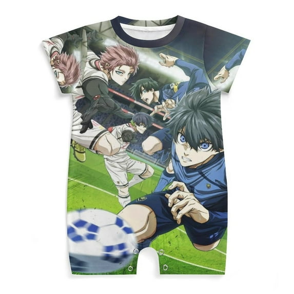 BLUE LOC-,K Newborn Baby Romper Clothing Infant Short Sleeve Clothes ...