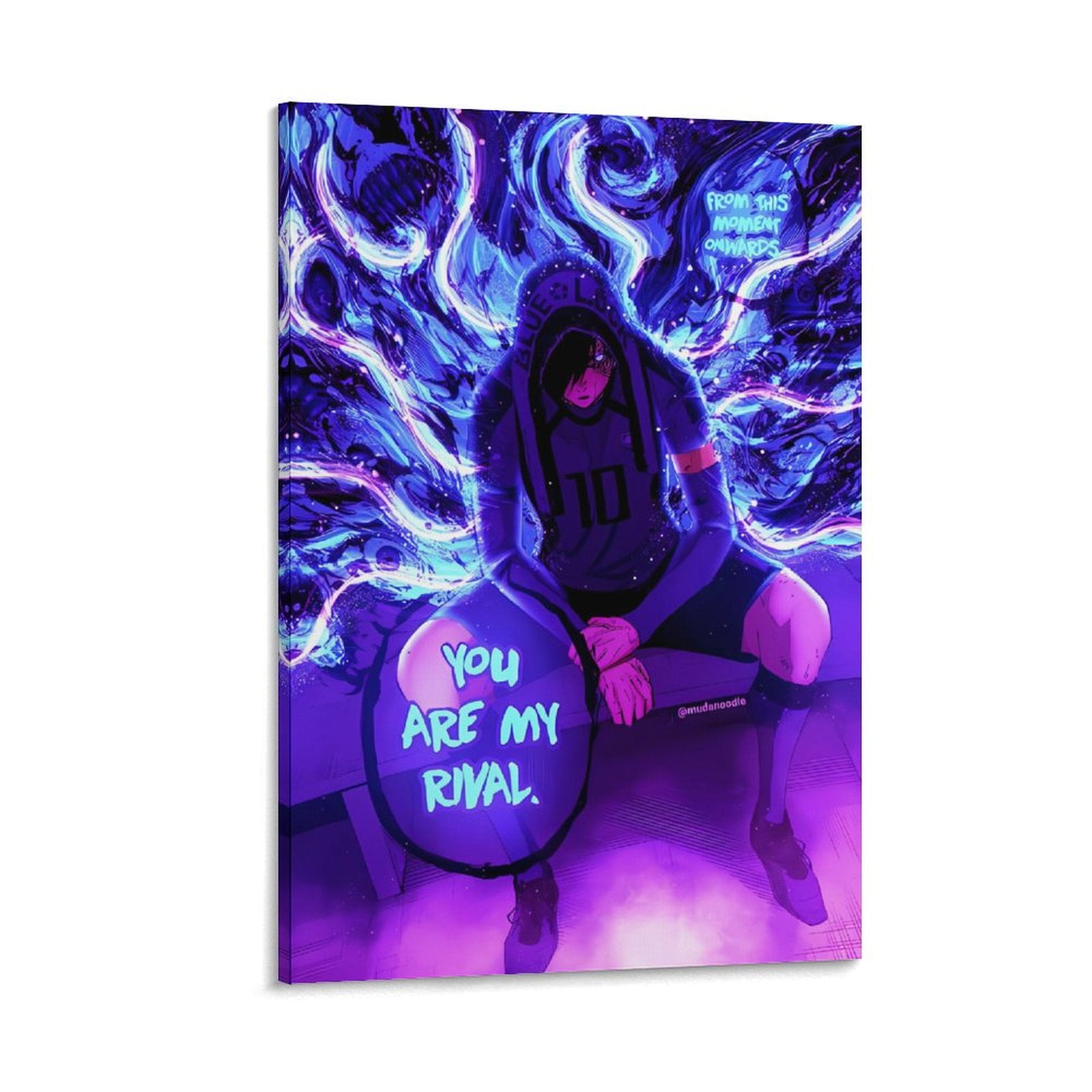 BLUE LOCK Art Football Comics Poster Artworks Picture Print Poster Wall ...