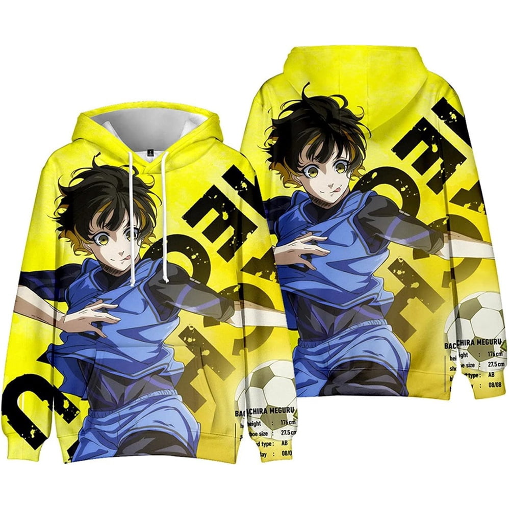 BLUE LOCK ISaikoy Anime hoodies costume Women Men Harajuku Clothing ...