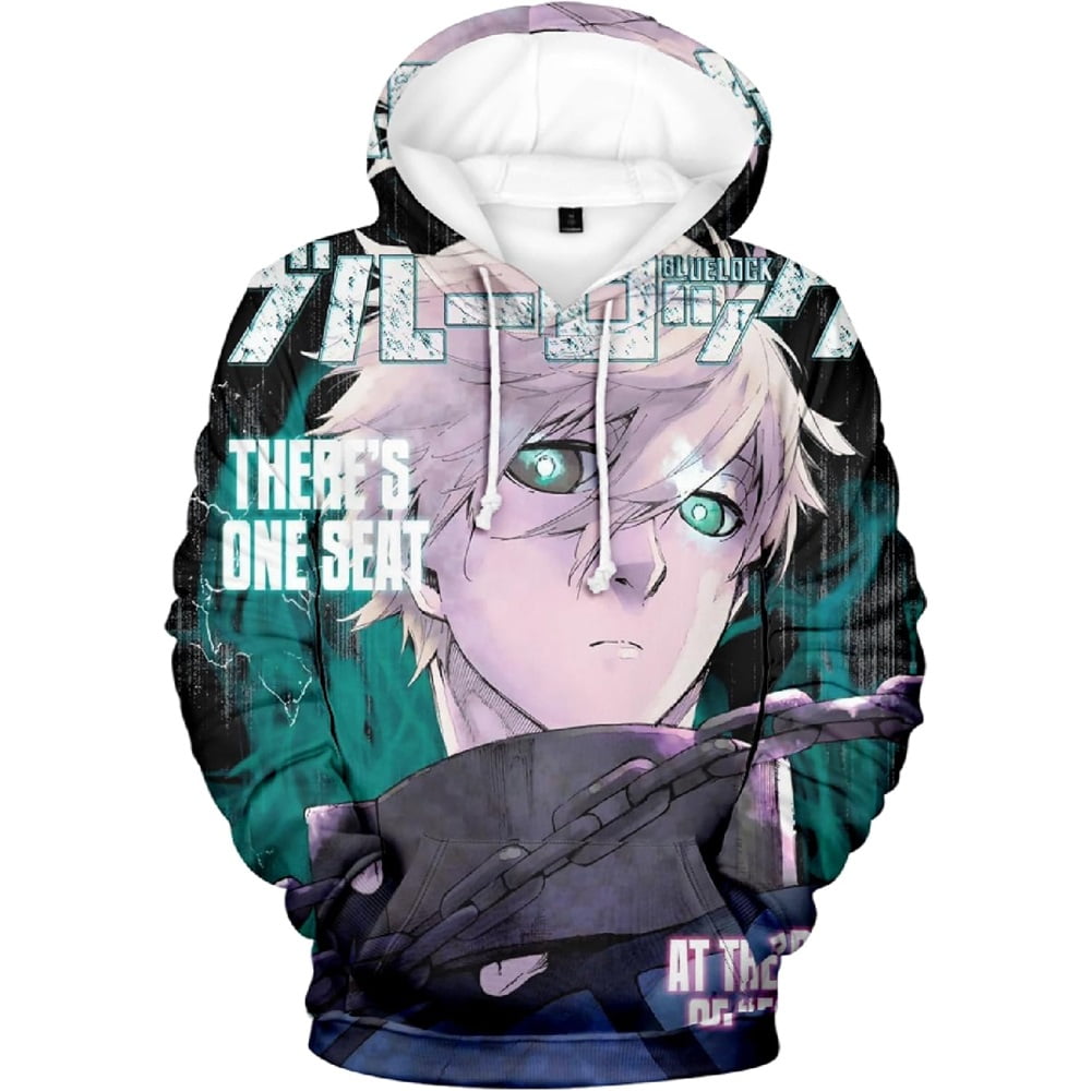 BLUE LOCK Isagi Yoichi Anime casual fashion hoodies polar lining Women ...