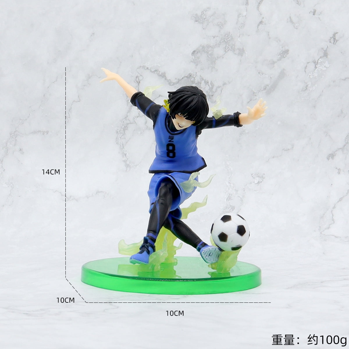 BLUE LOCK Mikage Reo Look Up Isagi Yoichi Nagi Seishiro Figure Model ...