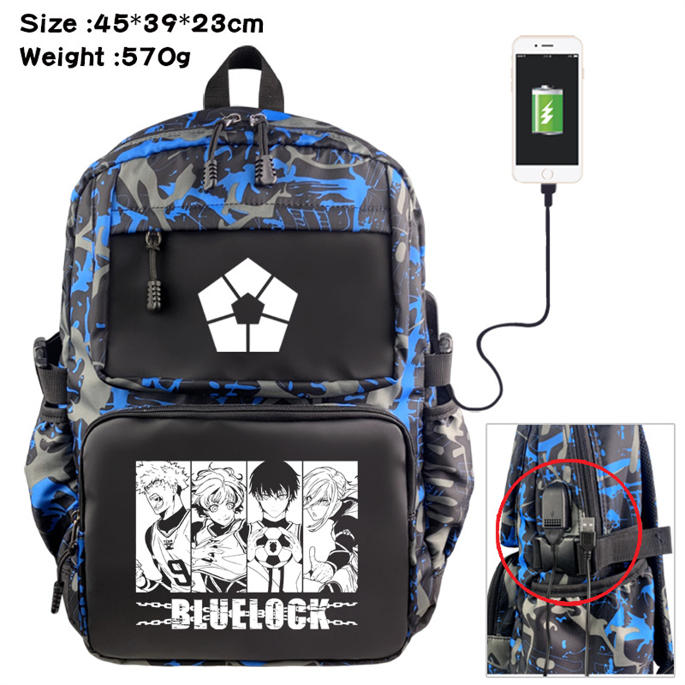 BLUE LOCK film and television peripheral camouflage nylon waterproof ...