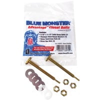 BLUE MONSTER Advantage Closet Bolt Kit 5/16X3-1/2" BOLTS, Each ...