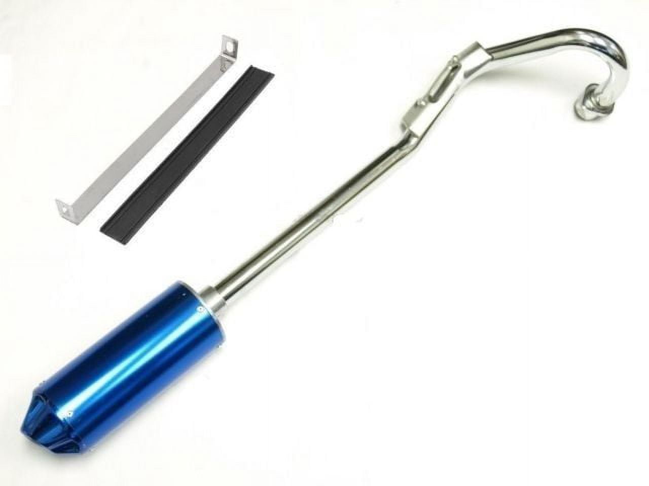 BLUE MUFFLER PIPE EXHAUST XR50 CRF50 XR CRF 50 SSR SDG 107 110 125cc ...