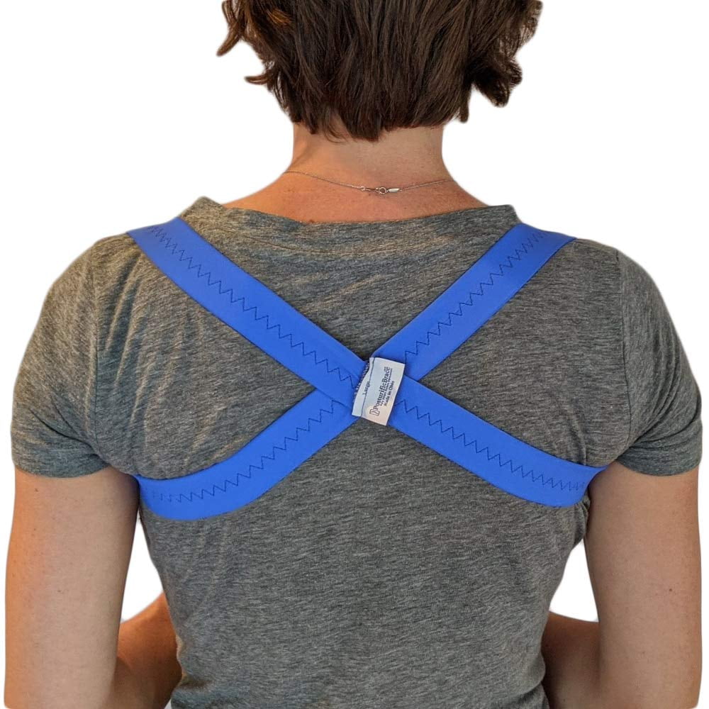 BLUE POSTURE BRACE SHOULDER SUPPORT POSTURE CORRECTOR Made in USA - THE ...