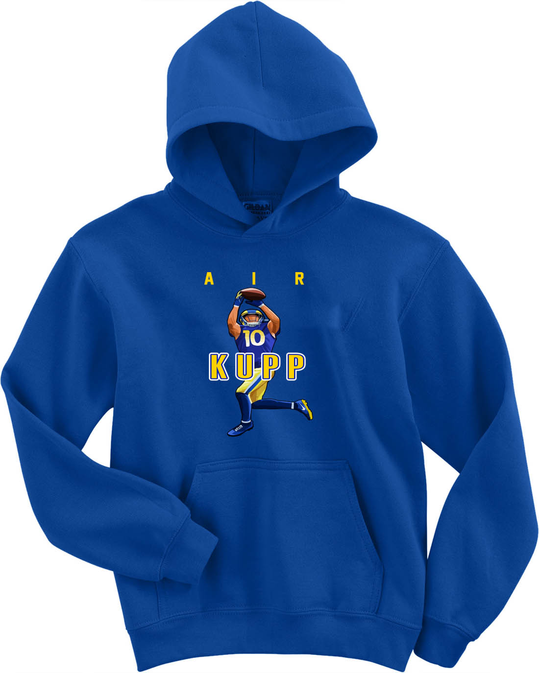 BLUE Rams Cooper Kupp Air Hooded Sweatshirt YOUTH MEDIUM - Walmart.com