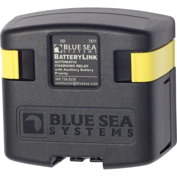 BLUE SEA 7611 DC BATTERYLINK AUTOMATIC CHARGING RELAY 120A - Walmart ...