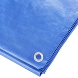BLUE TARP All Purpose Water Weather Proof Boat Car ATV - Walmart.com