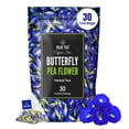 BLUE TEA - Butterfly Pea Flower Tea - 30 Pyramid TB | Breakroom ...