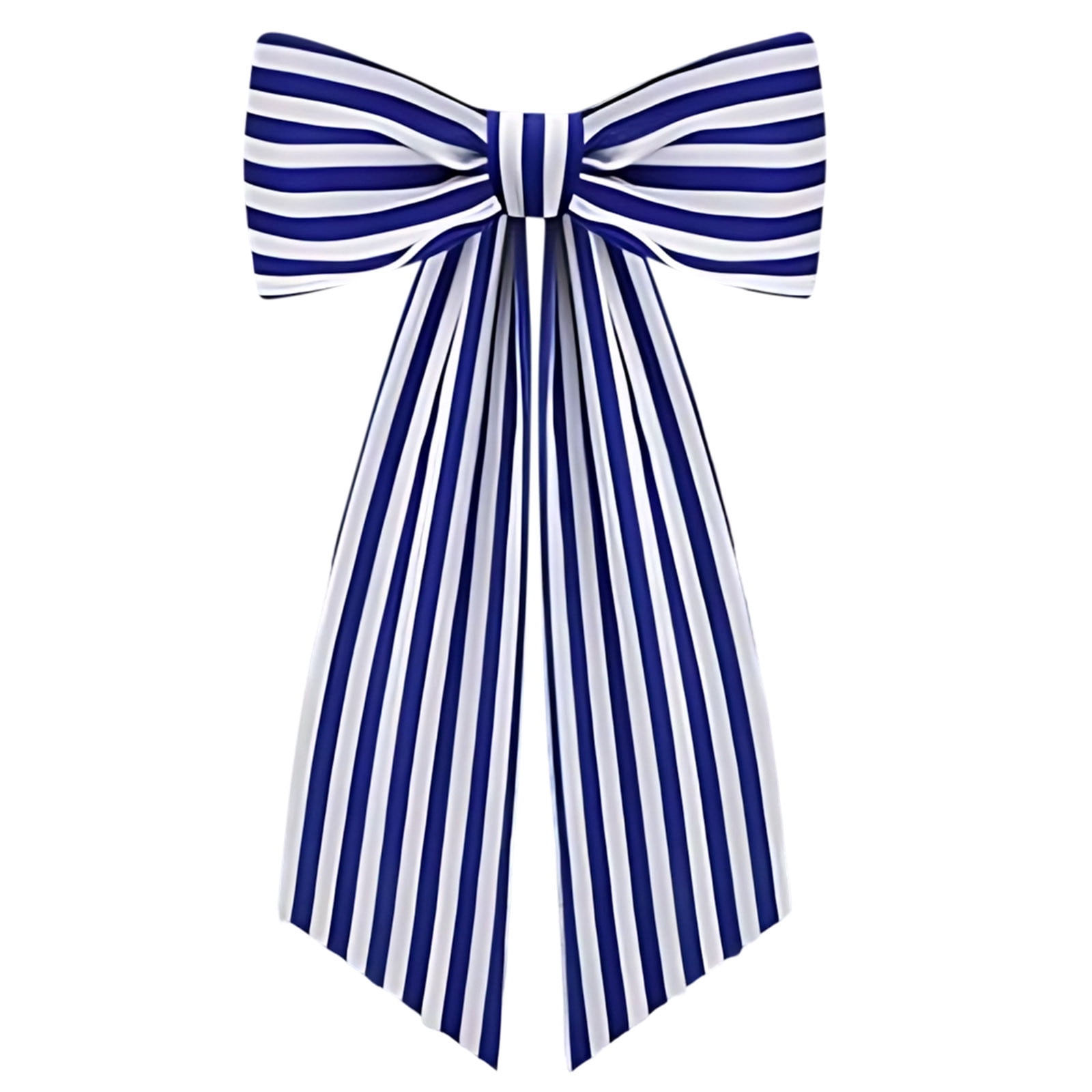 BLUE Wreath Sash With Striped Design, Fabric Material And Adjustable ...