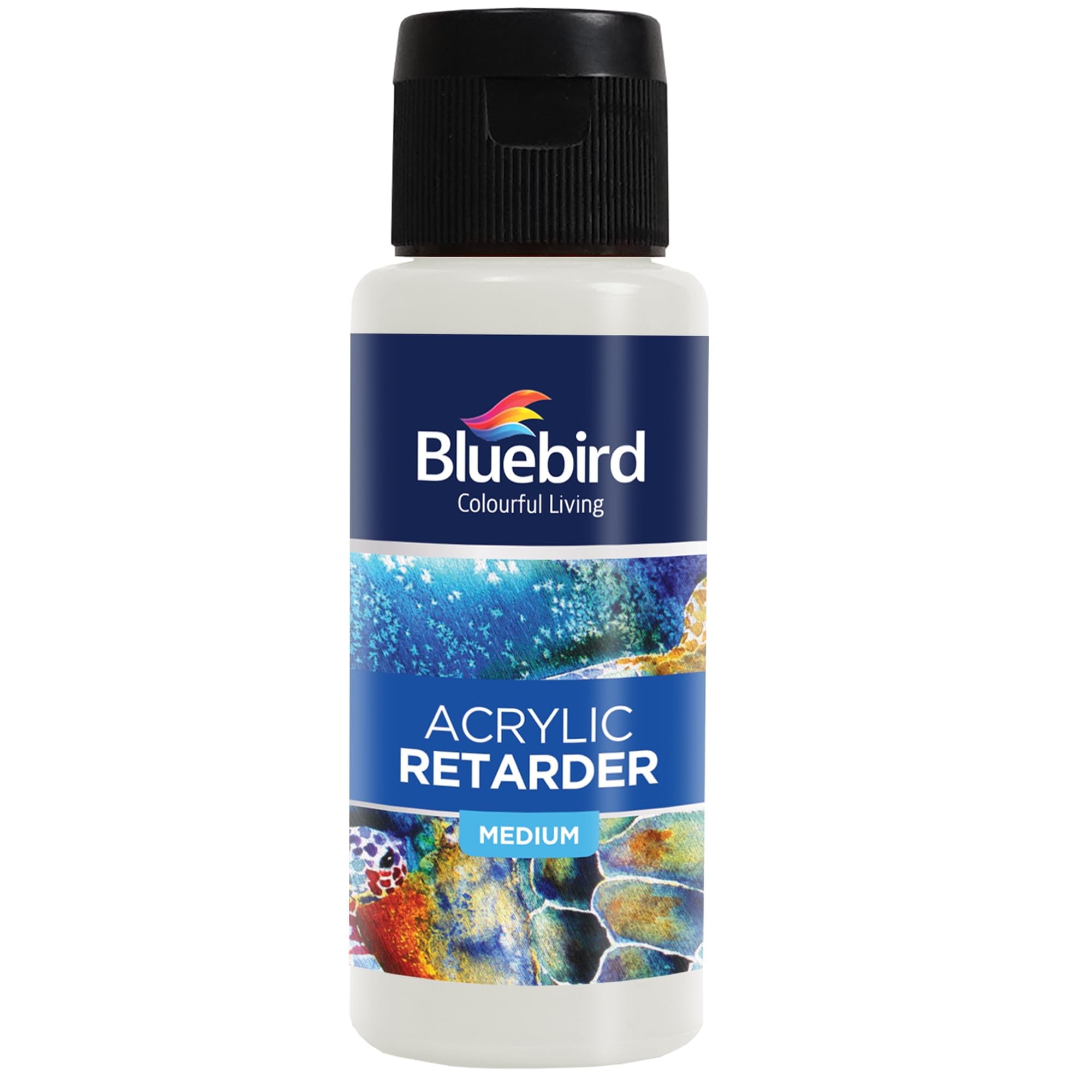 BLUEBIRD Acrylic Paint Retarder 3.4 Fl. Oz. / 100 ML, Artist Colors ...