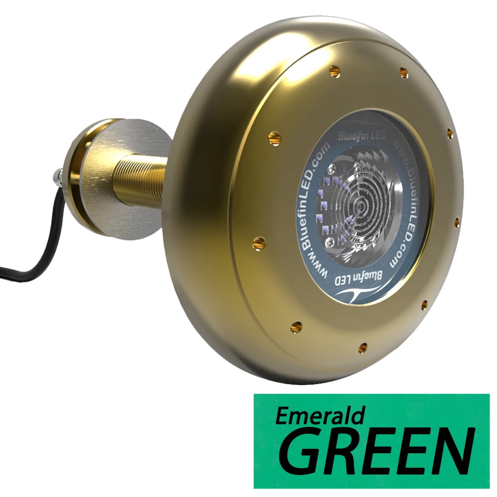 Bluefin LED Stingray S16 Thru-Hull Underwater LED Light - 6600 Lumens ...