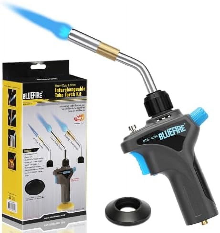BLUEFIRE Metal Handle High Intensity Gas Welding Torch Head,Fuel by ...