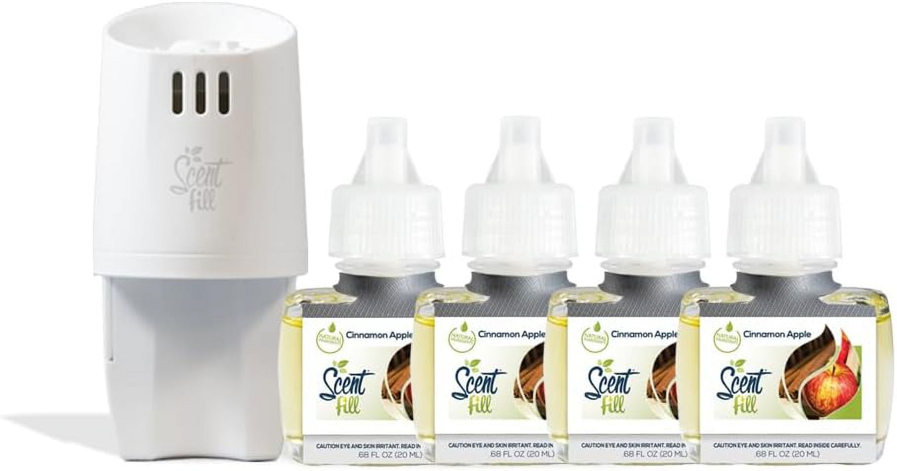 BLUEHOME-US Cinnamon Apple Plug in Air Freshener | 4 Scented Oil ...