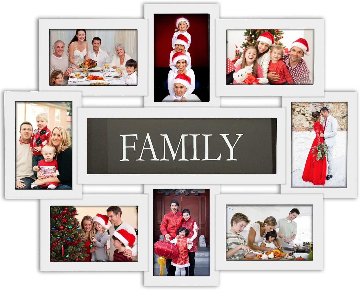 BLUEHOME-US - Photo Frame 22x17 White Family Picture Frame Selfie ...