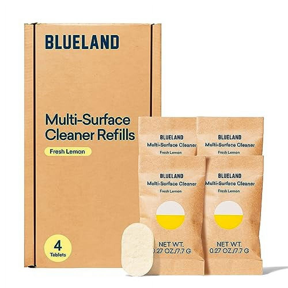 BLUELAND Multi-surface All Purpose Cleaner Refill Tablet 4 Pack | Eco ...