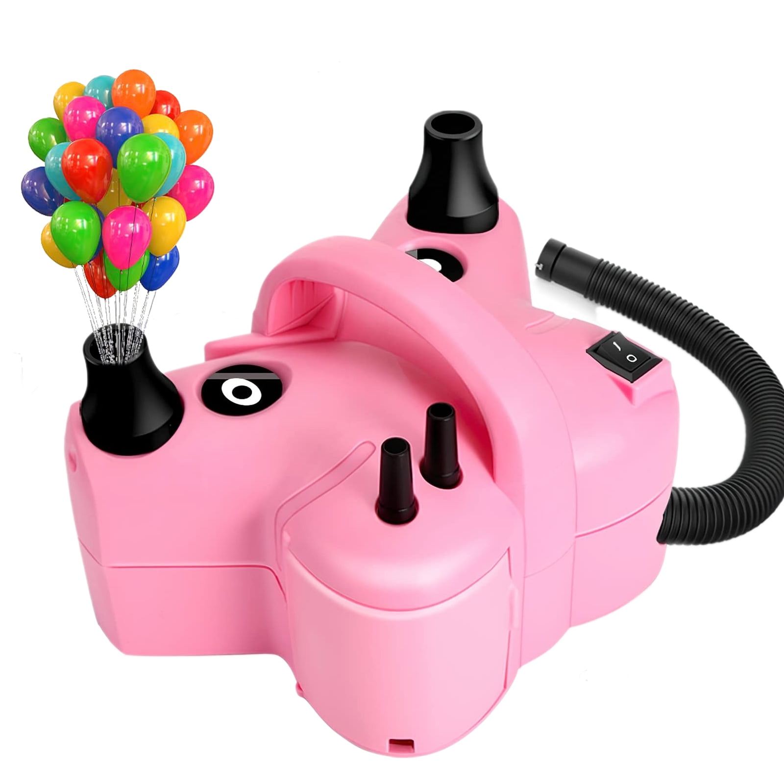 BLUELK Electric Balloon Pump, Dual Nozzle Inflatable Machine for Party ...