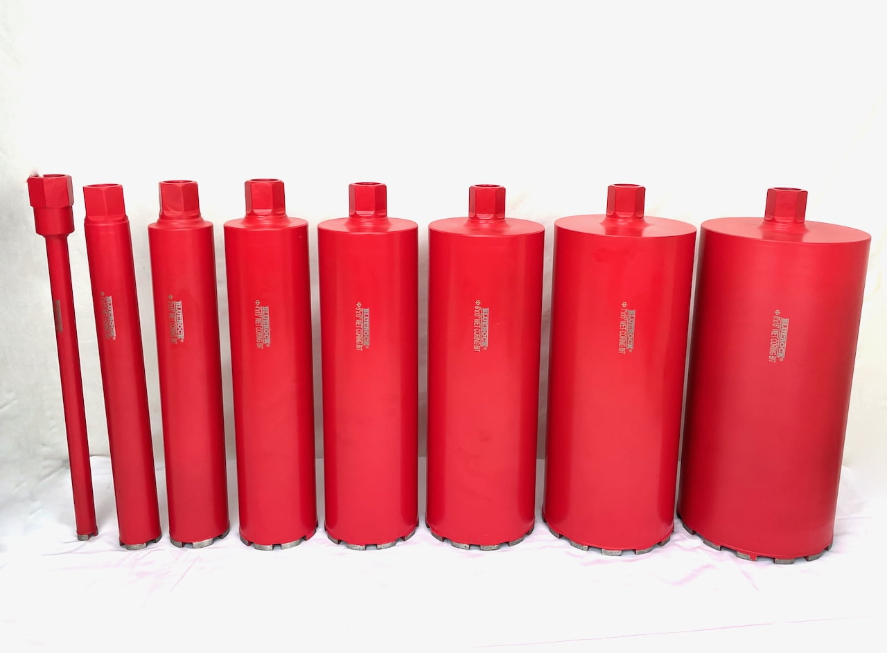 BLUEROCK ® 1" - 8" Diamond WET Diamond Coring Bit For Concrete Asphalt ...