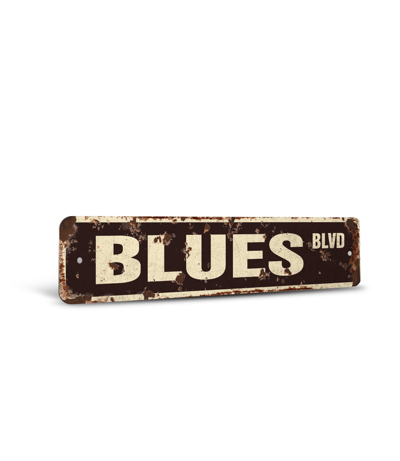 BLUES Vintage Style Rustic Street Sign – Music Musicians Artists Night ...