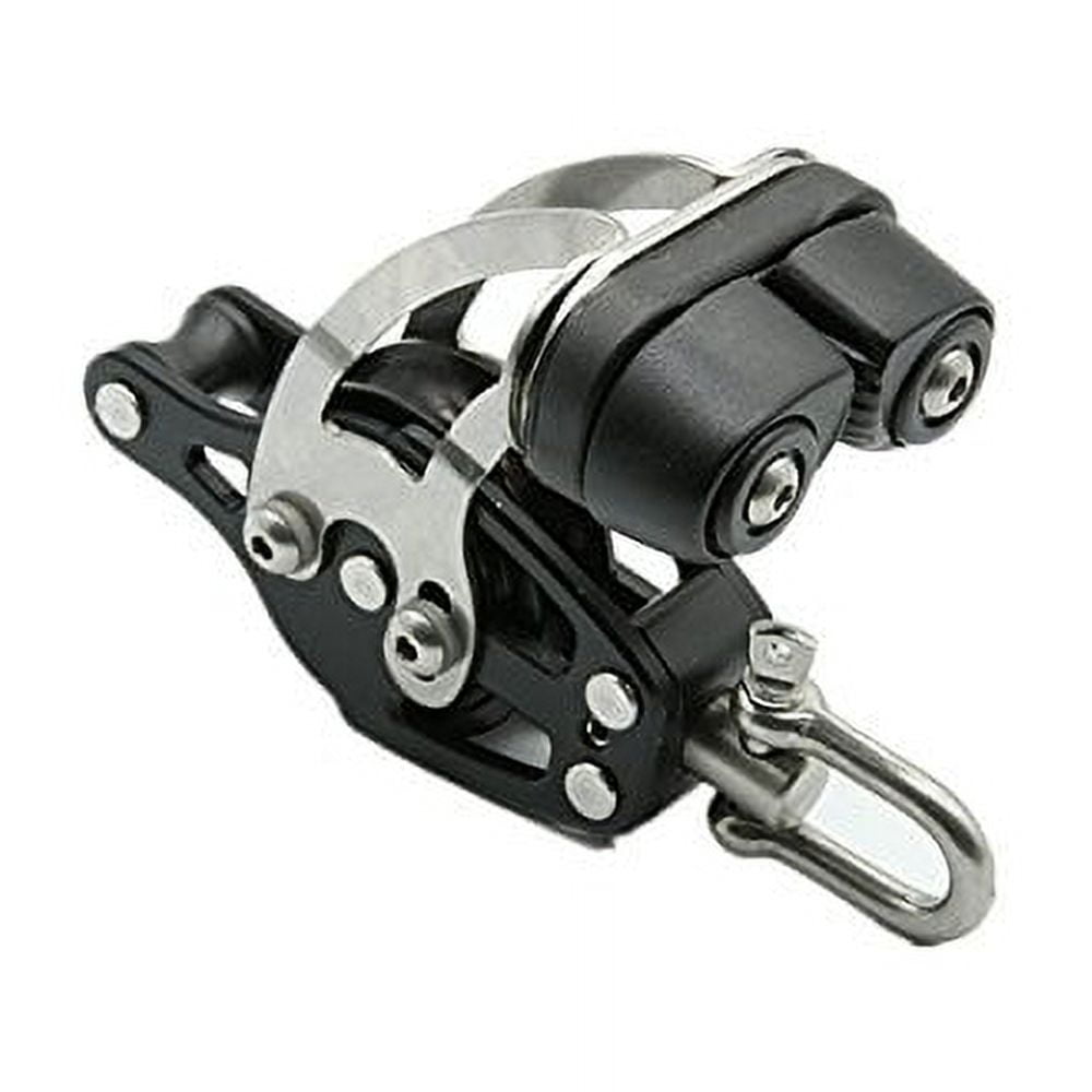 Blue Shark 38mm Single Swivel Becket Cam Sailing Block, Adjustable, 1 ...