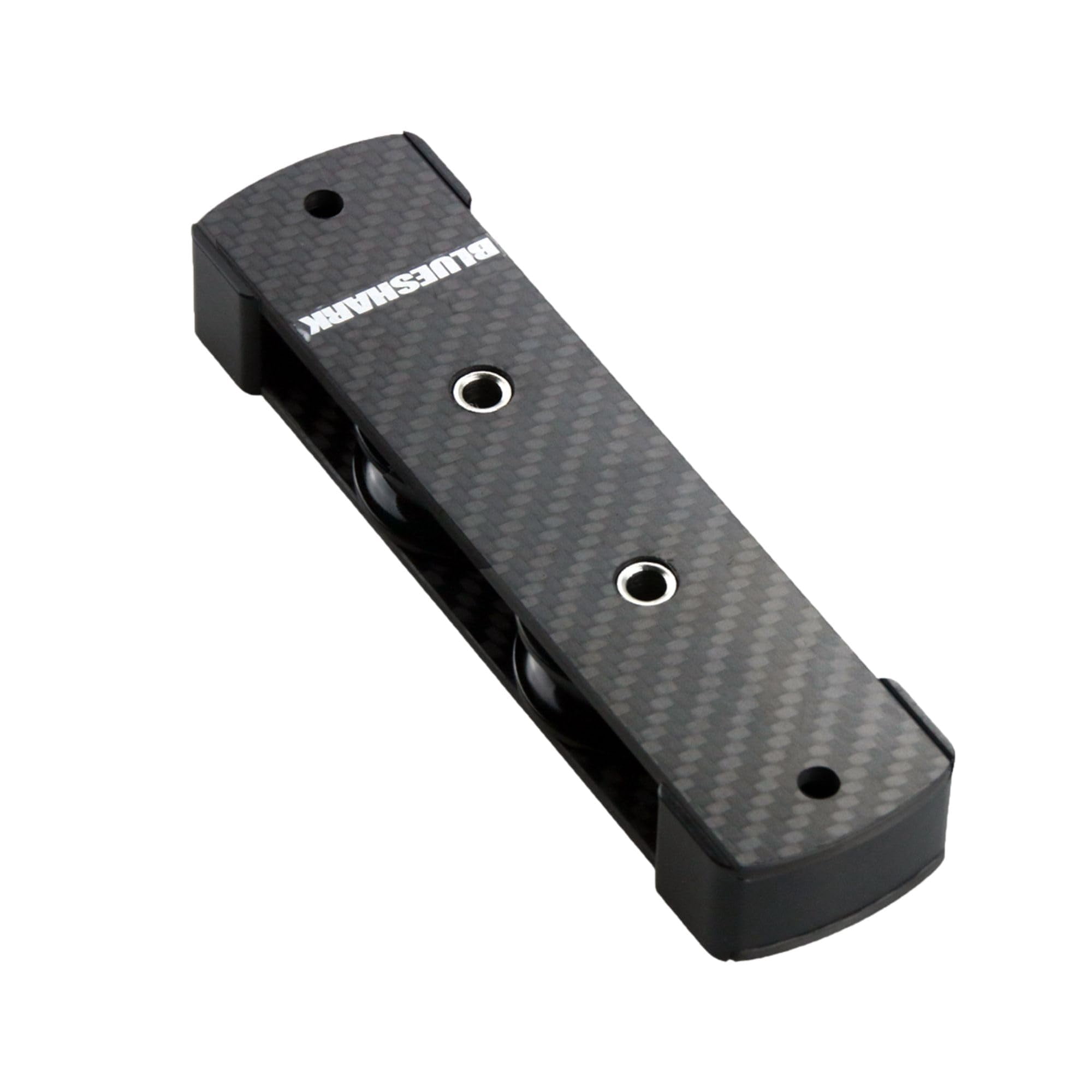 BLUESHARK 4402 2-Sheave Sailing Deck Organizer - Carbon Fiber Plate ...