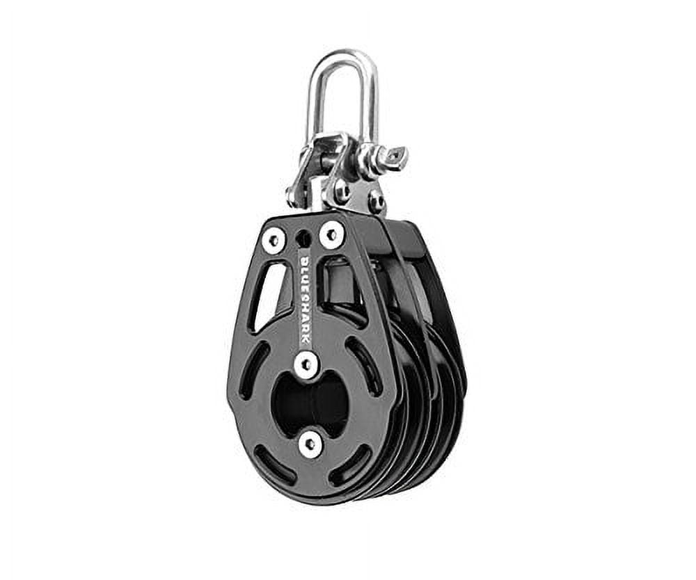 BLUESHARK 57mm Fixed Double Aluminum Sailing Block Choose Quantity (2 ...