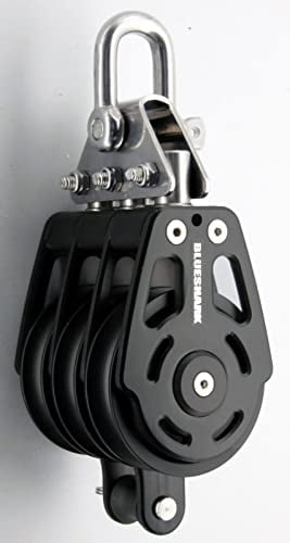BLUESHARK 60mm Triple Becket Fixed High Performance Aluminum Sailing ...