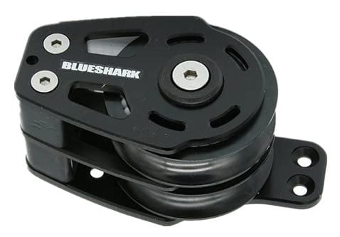BLUESHARK 75mm Double Fixed High Performance Cheek/Foot Aluminum ...