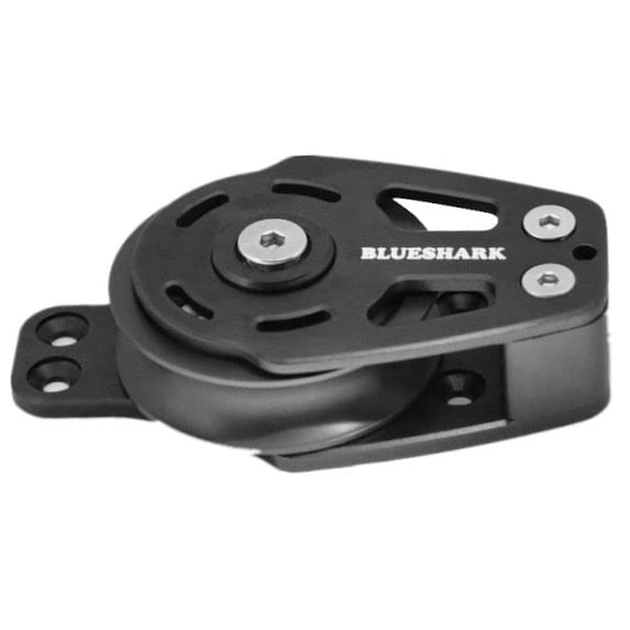 BLUESHARK 75mm Single Fixed High Performance Cheek/Foot Aluminum ...