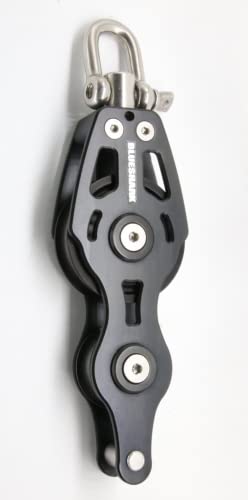 BLUESHARK 75mm Single Swivel Becket Fiddle High Performance Aluminum ...