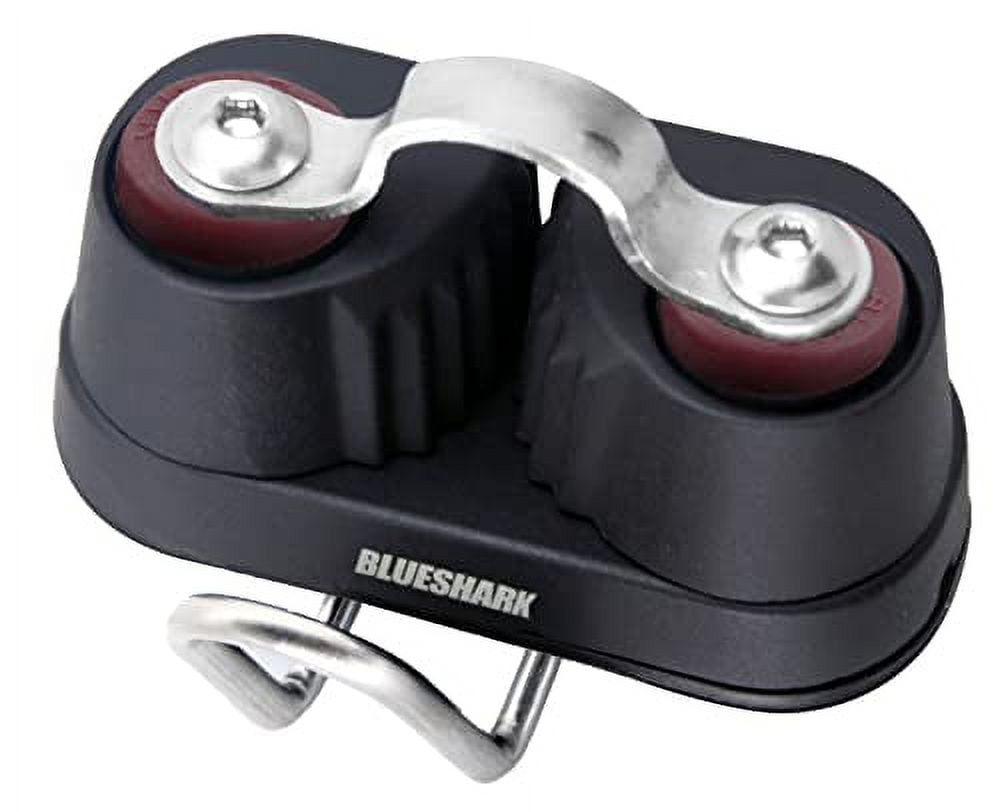 BLUESHARK Sailing Cam Cleat Medium Aluminum with Wire and Strap ...