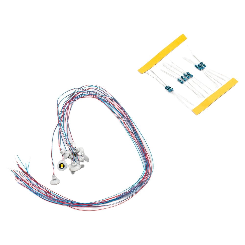 BLUESON 10 X Oo / Ho Scale Street Light Model Wall Lamp Posts Led ...