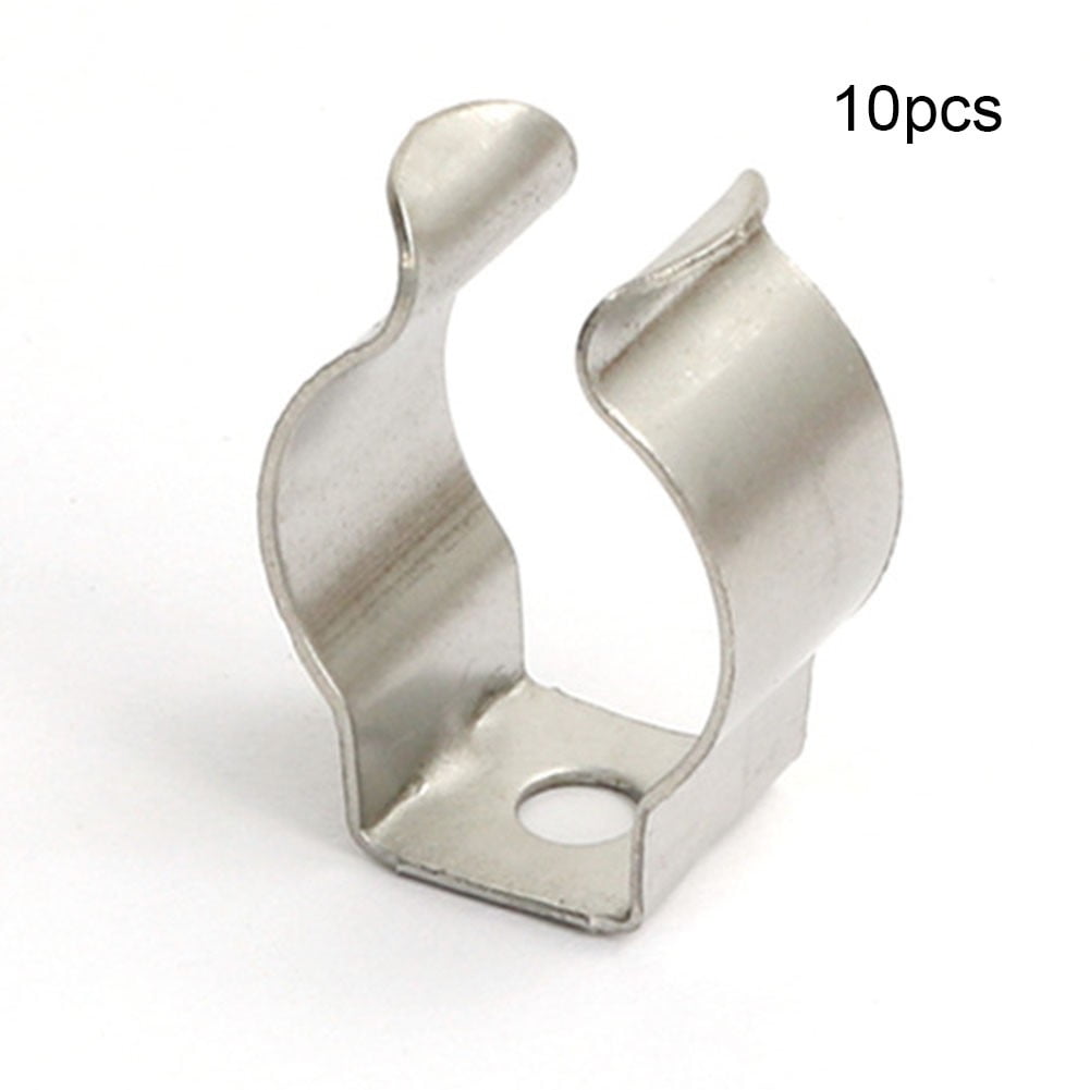 BLUESON 10Pcs Spring Terry Clips Open Type Spring Steel Tool Clips ...