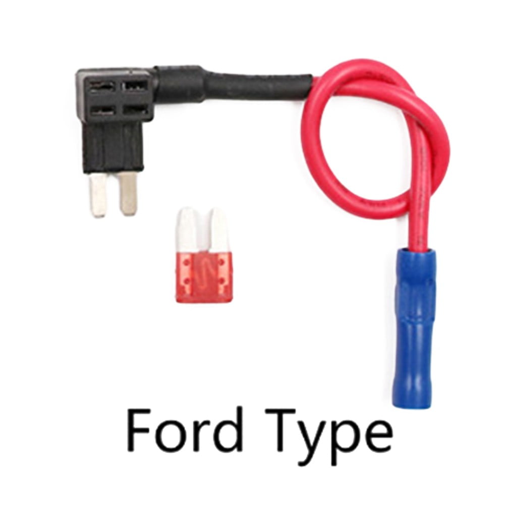 BLUESON 12V Fuse Holder External Line Connector Micro Standard Atm With ...