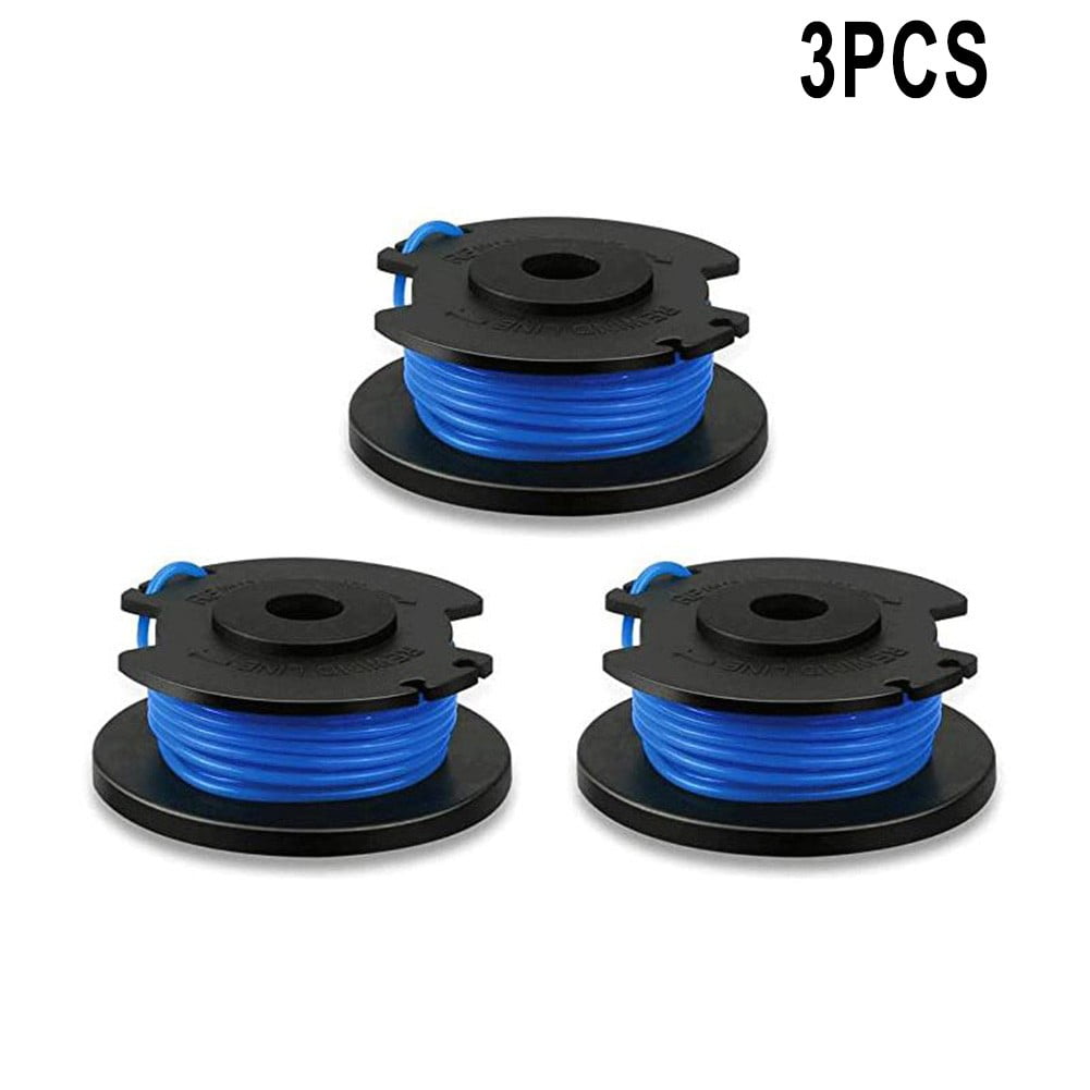 BLUESON 3 Pack + Ac14Rl3A .065 Line and Spool for 18/24/40V Trimmer ...