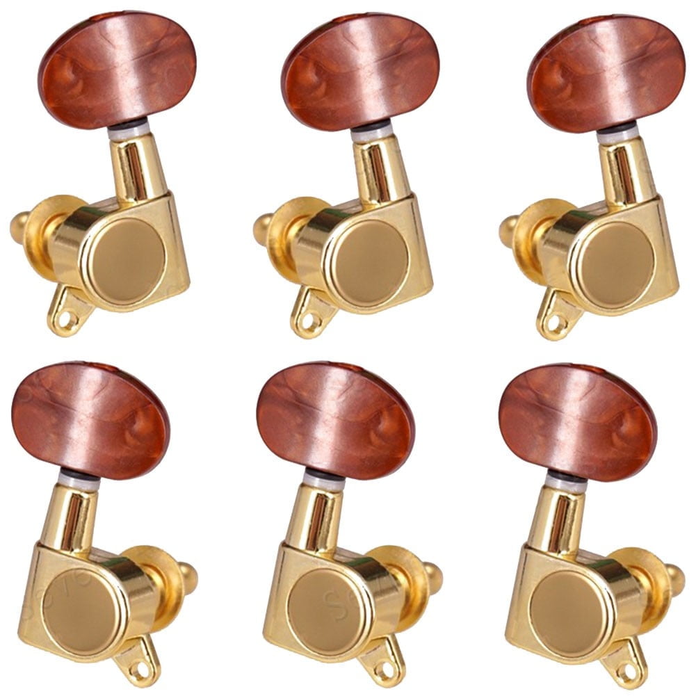 BLUESON 3L3R6R6L Fully Enclosed Locking Tuning Pegs Tuner For Electric ...