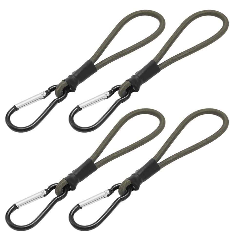 BLUESON 4Pc Tent Elastic Rope Cord Hook Outdoor Canopy Fixing Cord ...