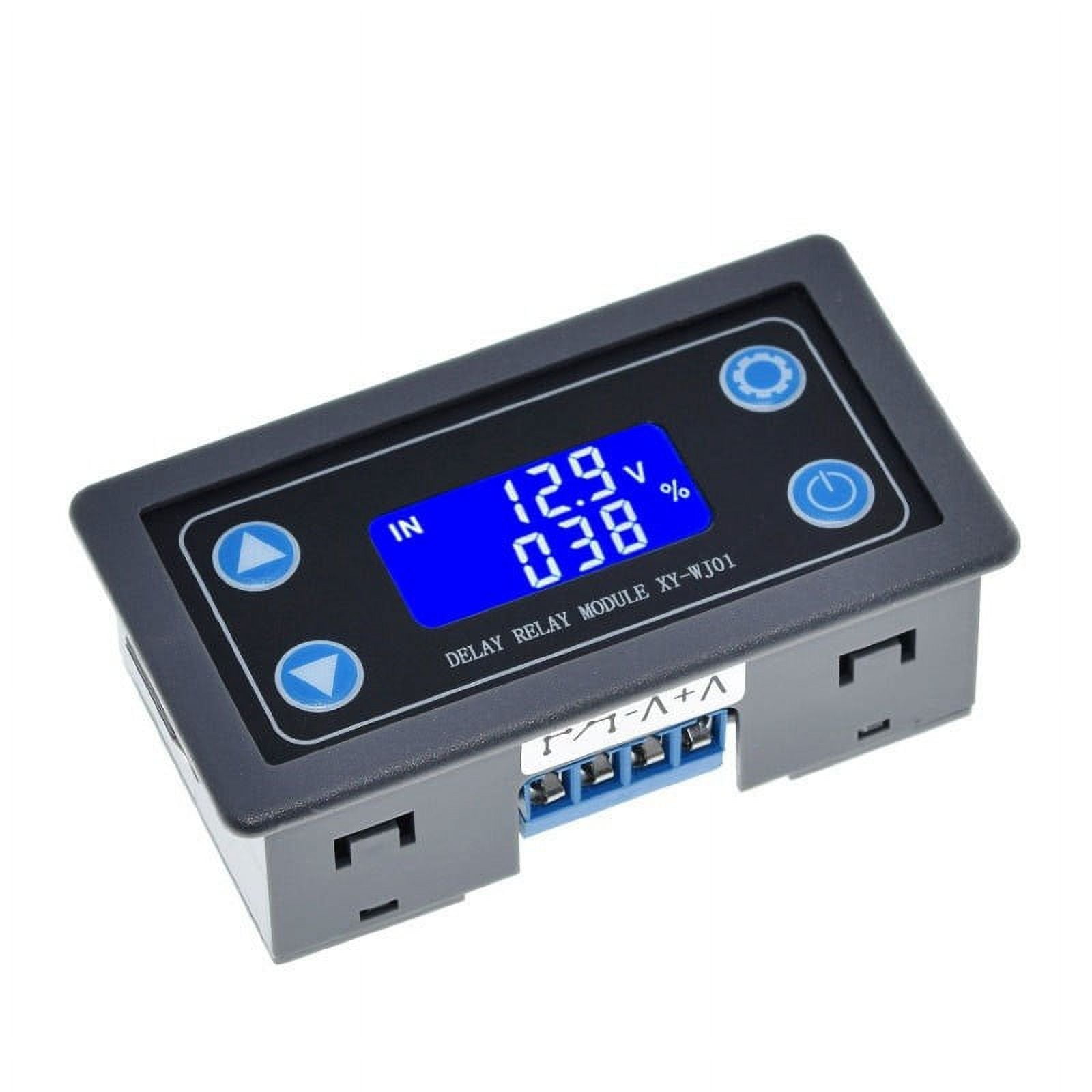 BLUESON Dc12V Led Digital Delay Relay Module Programmable Timer Relay Controller - Walmart.com